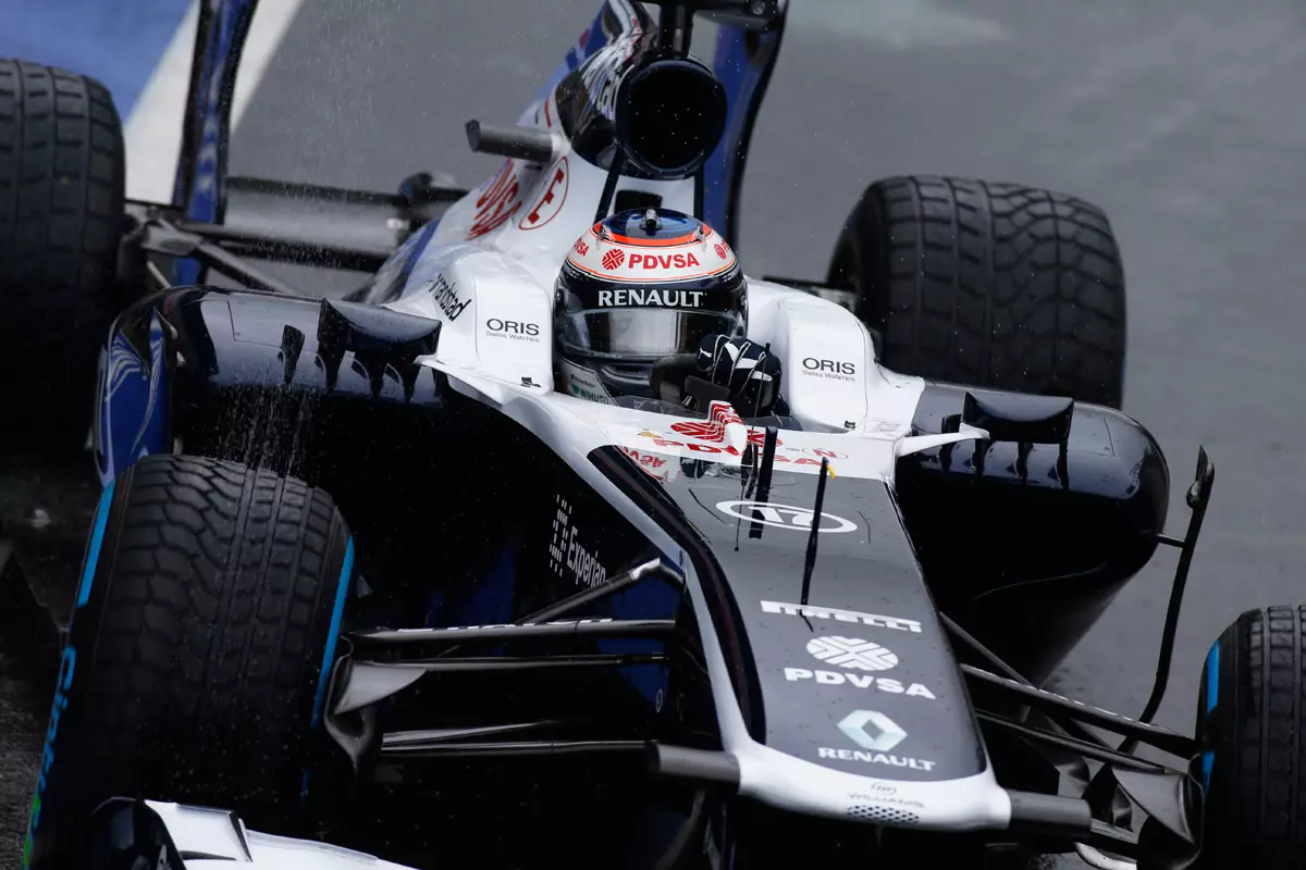 Williams bij de Britse GP F1 2013: vrijdag