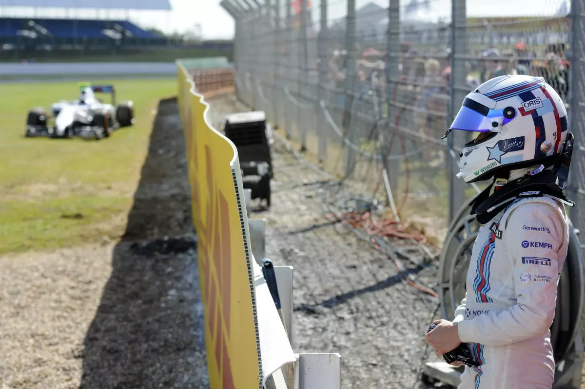 Ο Williams στο Βρετανικό GP F1 2014: Παρασκευή