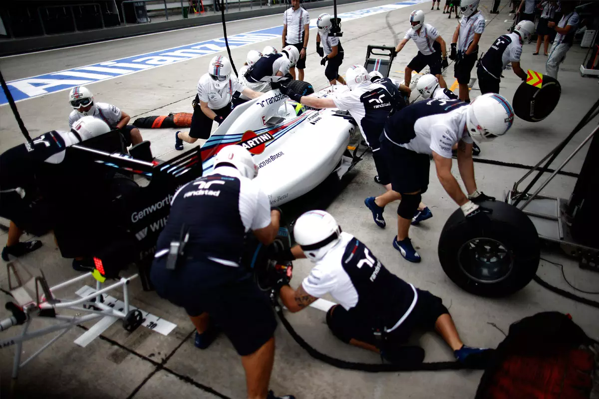 Williams vid Malaysian GP F1 2014: söndag